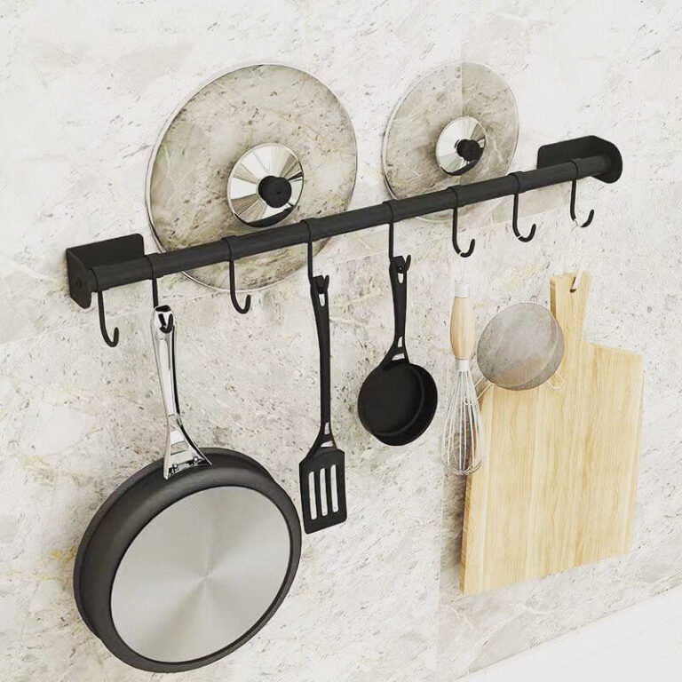 WALL MOUNTED SPOON HOLDER, STAINLESS STEEL KITCHEN HANGING UTENSIL HOLDER,