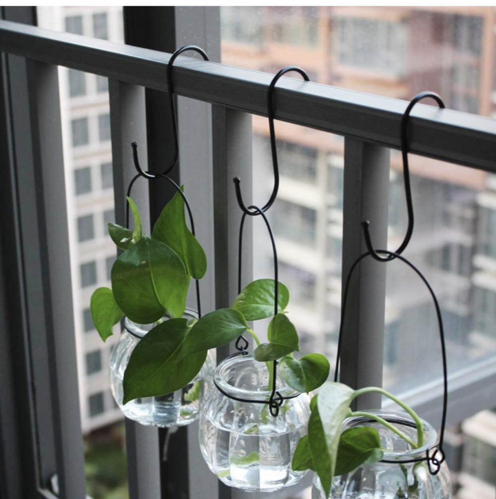 S SHAPED HOOKS, BLACK COLOUR HOOKS, HANGING HOOKS,