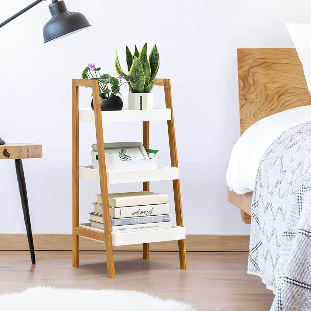 3 TIER BAMBOO STORAGE RACK