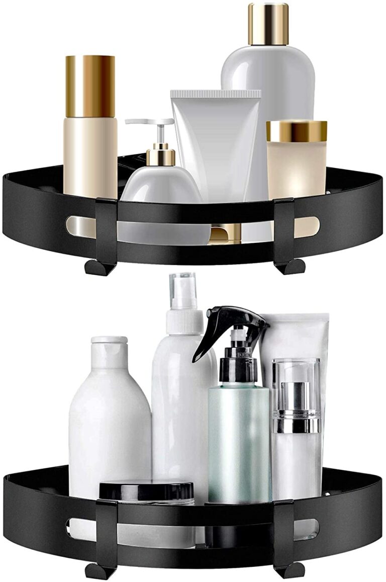 BATHROOM CORNER RACK, CORNER SHOWER CADDY, TRIANGLE BRACK, CORNER SHELF ...