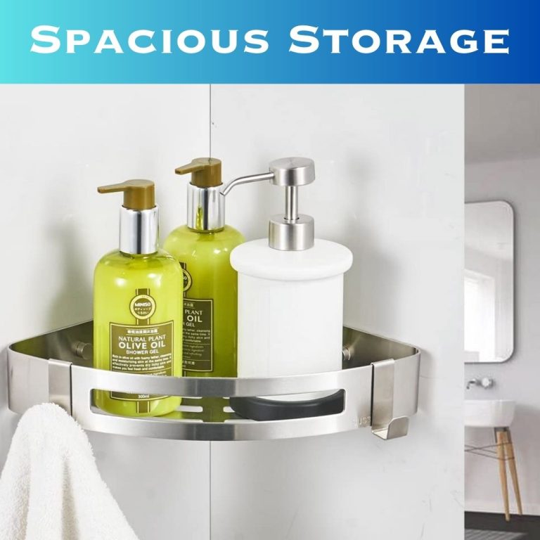 201 STAINLESS STEEL CORNER RACK, BATHROOM