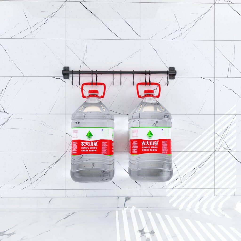 WALL MOUNTED SPOON HOLDER, STAINLESS STEEL KITCHEN HANGING UTENSIL ...