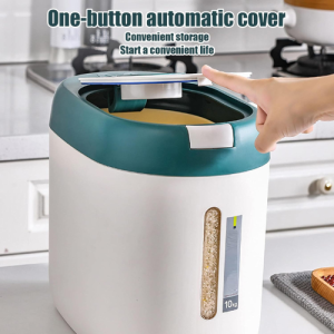 KITCHEN RICE STORAGE BOX, AIR TIGHT SEAL RICE STORAGE BOX, 5KG AND 10KG ...