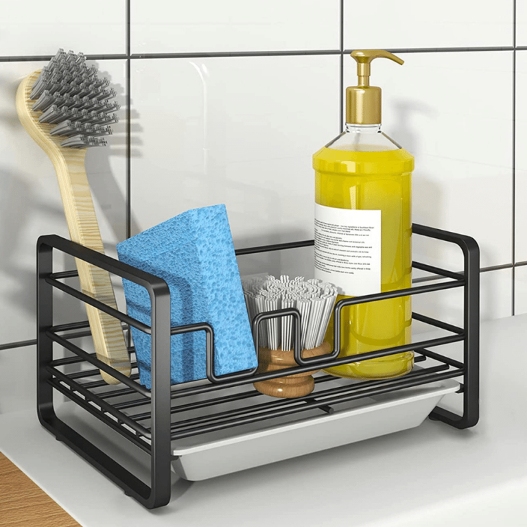 KITCHEN SPONGE HOLDER, SINK CADDY SPONGE HOLDER, KITCHEN SINK DRAIN ...