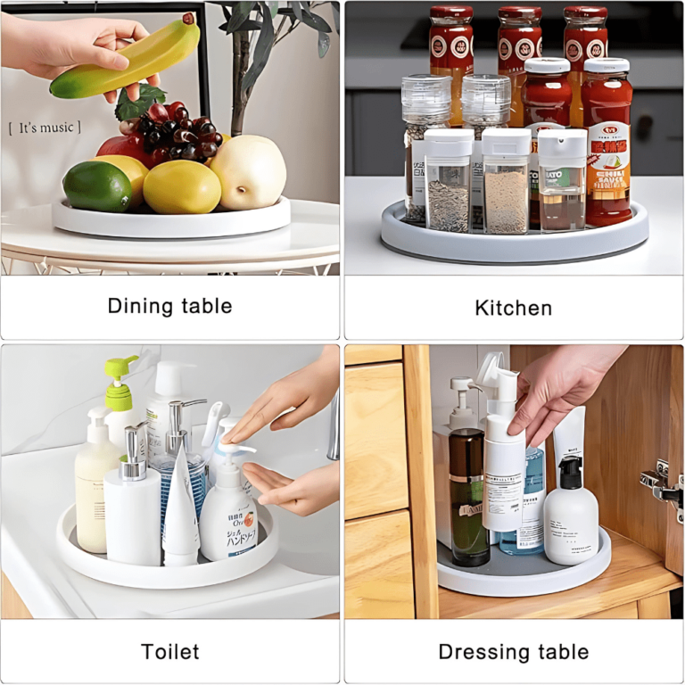 Order Now Lazy Susan Rotatable Storage Rack | racks.lk