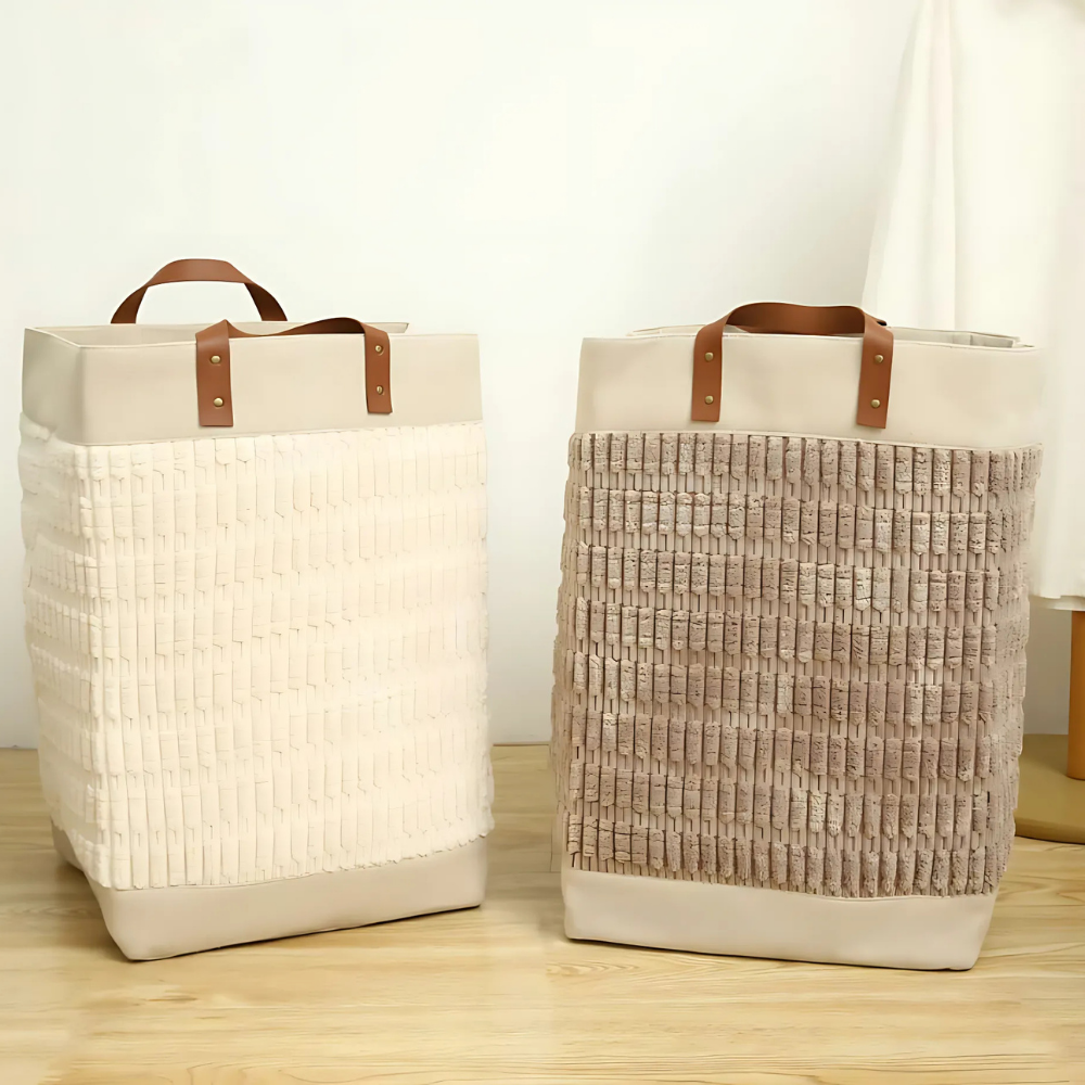 Buy Stylish Fabric Laundry Bag in Sri Lanka – Large, Durable & Collapsible