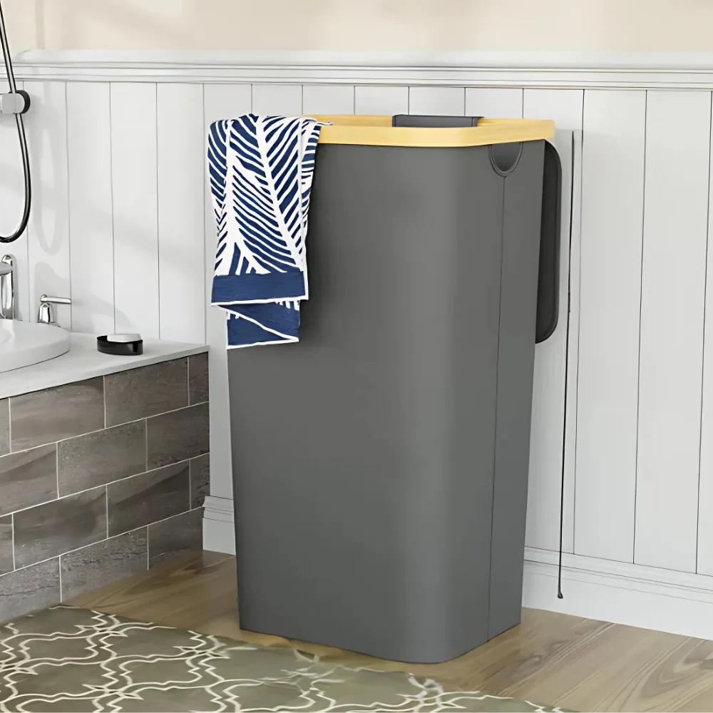 Foldable Laundry Basket in Sri Lanka – Space-Saving Laundry Bin